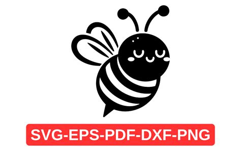 Bee Silhouette Svg Digital Download Png Graphic By Artful Assetsy