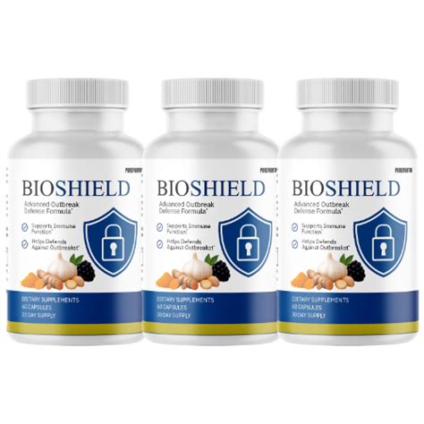 Bioshield Daily Supplement To Defend Outbreak Formula 60 Capsules 3 B Purefight4u
