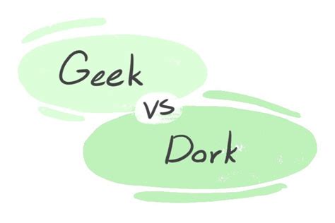 Nerds Vs Geeks Vs Dorks