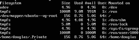 Server What Is Tmpfs And Why Is It Using Most Of My Hdd Space Ask Ubuntu