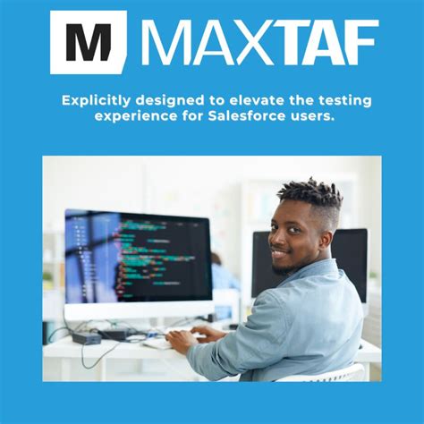 Salesforce Utam Maxtaf Automationtesting Qualityassurance… Maxtaf For Salesforce