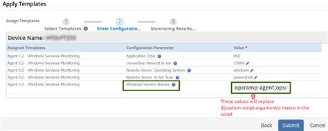 Agent Based G2 Custom Monitors Remote Script Executor Opsramp