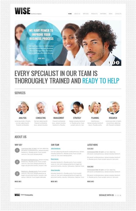 business facebook html cms template facebook business html