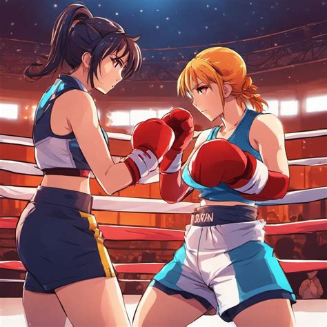 A Sad Female Boxing Match By Egg42000 On Deviantart