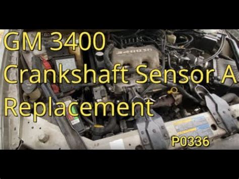 GM 3400 Crankshaft Position Sensor A Replacement Quick Guide - YouTube