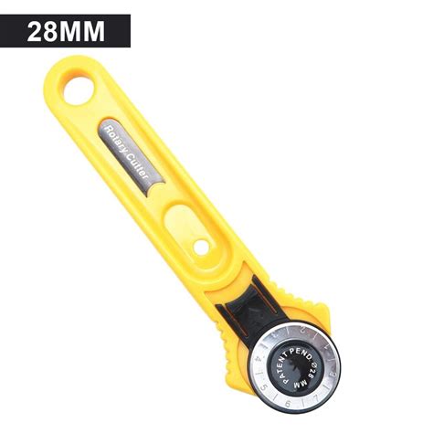 28mm Patchwork Roller Wheel Round Knife Cloth Cutt Vicedeal
