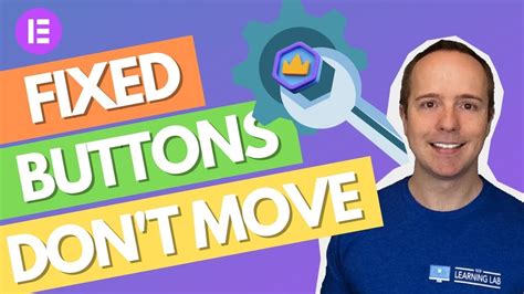 Fixed Buttons The Easy Way Step By Step With Elementor Youtube