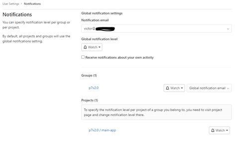 Notification Email How To Use Gitlab Gitlab Forum