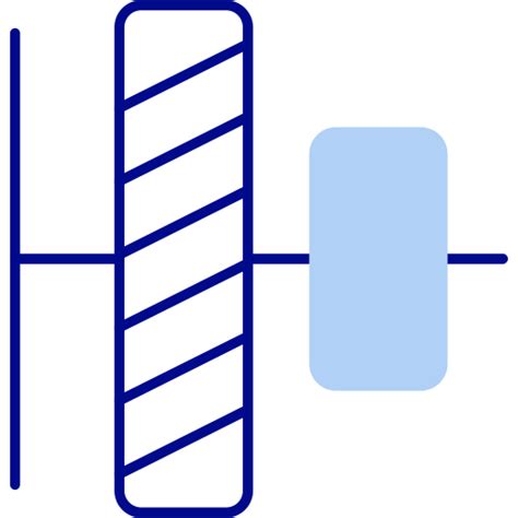 Vertical Alignment Generic Color Lineal Color Icon