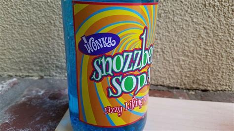 Two Willy Wonka Fizzy Lifting Drink Bottles Snozzberry Soda