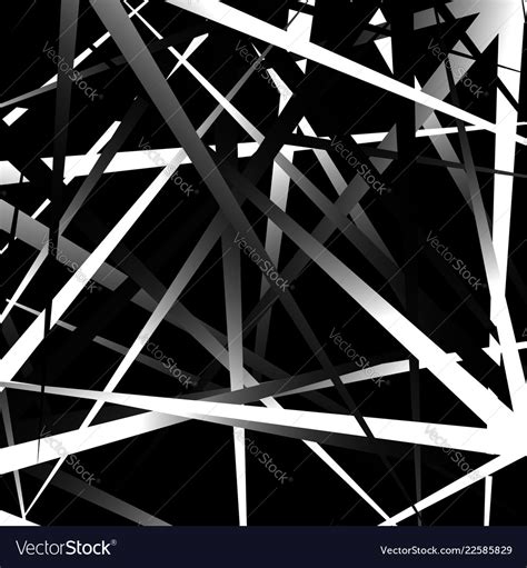 edgy pointed random overlapping shapes abstract vector image