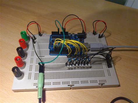 vúmetro leds al ritmo de la música playing with arduino