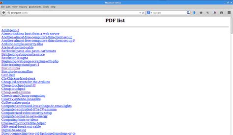 Display PDF Files With A Linux Server Trybotics