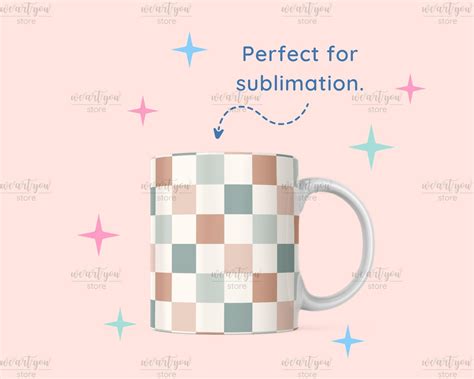 Neutral Checkered Seamless Pattern Boho Checkered Seamless Digital