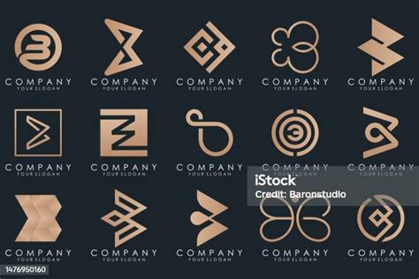 추상 문자 B 로고 아이콘 세트입니다 고급스럽고 우아하고 단순한 비즈니스를위한 디자인 0명에 대한 스톡 벡터 아트 및 기타 이미지 0명 3 개발 Istock