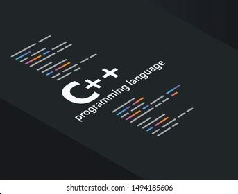 C Mobile Application Programming Language Coding เวกเตอรสตอก ปลอด