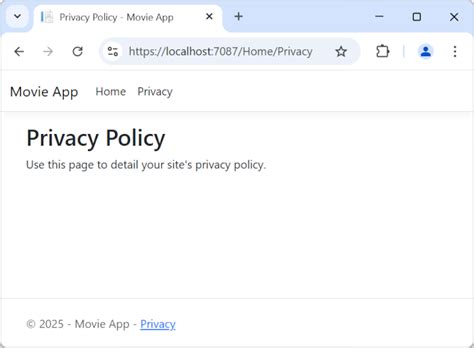 Part 3 Add A View To An Aspnet Core Mvc App Microsoft Learn