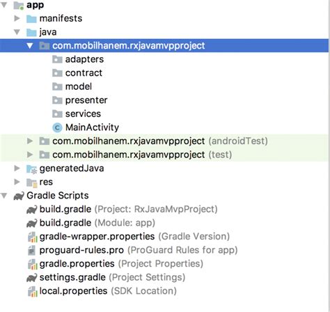 mvp retrofit rxjava recyclerview kullanımı mobilhanem