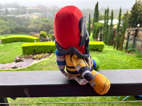 Rust T Game Hazmat Suit 8 Inch Premium Plushie For Decoration Setup Desk Bed Shelf Present