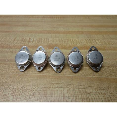 Texas Instruments 2n4399 Transistor Pack Of 5 New No Box Mara Industrial