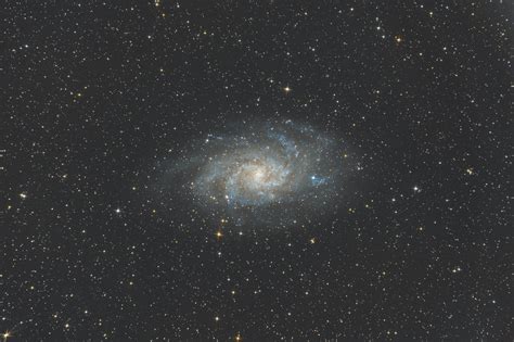 M33 The Triangulum Galaxy Dslr Astrophotography Unmodified Vs Osc
