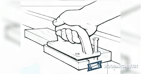 DIY Router Table Push Block WoodArchivist