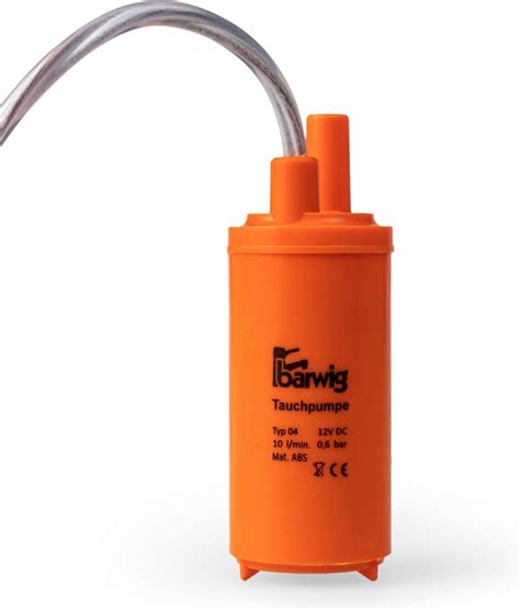 Barwig Dompelpomp Caravan Type 04 10l Min 12v 0 6 Bar