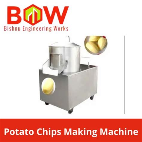 Stainless Steel Potato Chips Making Machine For Industrial Capacity