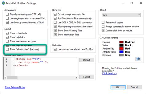default hide `all attributes` · issue 685 · rappen fetchxmlbuilder