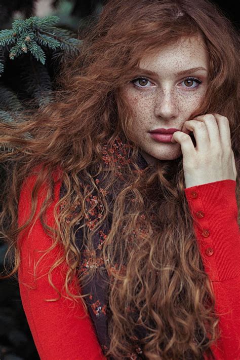 Redhead Portraits By Maja Topčagić Are Full Of Summer Demilked