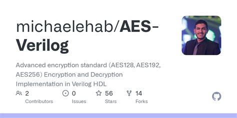 Aes Verilogaesv At Main · Michaelehabaes Verilog · Github