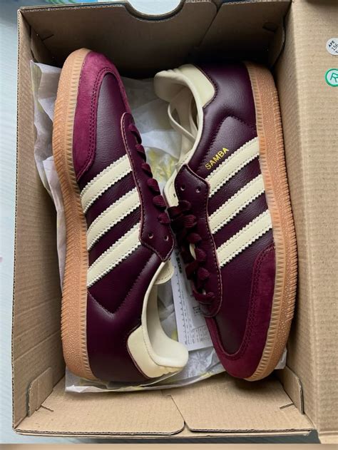 Adidas Cherry Red Sambas Fashion Shoes Swag Shoes Sneakers Fashion