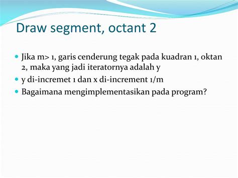 Ppt Komputer Grafik Algoritma Garis Naïve Dan Dda Powerpoint Presentation Id 2654473