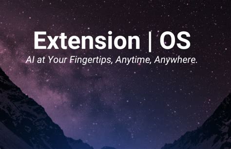 Extensionos An Open Source Browser Extension That Makes Ai Accessible