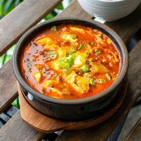 Korean Soondubu Jjigae Recipe Shebas Recipes