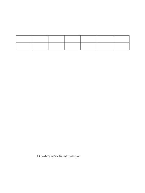 Course Outline Numerical Analysis Pdf Matrix Mathematics