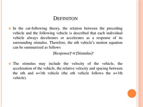 Ppt Traffic Flow Models For Road Networks Powerpoint Presentation Free Download Id 2399873