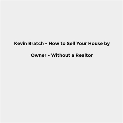 How Kevin Bratch Made His Fortune