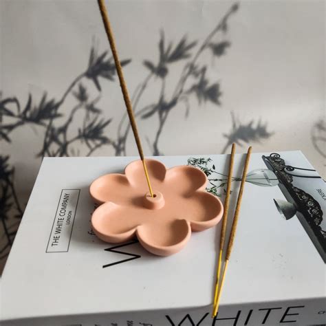 Flower Shaped Incense Stick Holder Cute Incense Holder Aesthetic Room