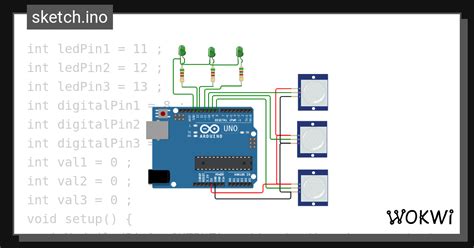 wokwi online esp32 stm32 arduino simulator