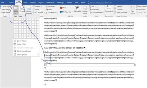 Word Tip Of The Week Using Tables To Insert Images The Writers For Hire