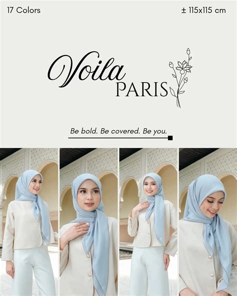 Violletta Hijab Its Time｡𖦹°‧⭑ ᐟ Koleksi Hijab Kami Resmi Dibuka Untuk Order Ready Warna