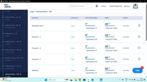 i am happy to share that i have successfully completed loops chapter