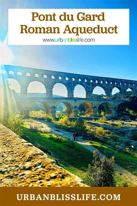 Aqueduct Rome History Museum Pont Du Gard Massive Roman Three Tiered