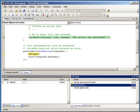 Javascript Debugging Techniques In Ie 6 Webfx