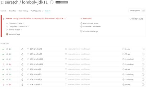 Using Lombokbuilder In Srctestjava Doesnt Work With Jdk 11 Gradle