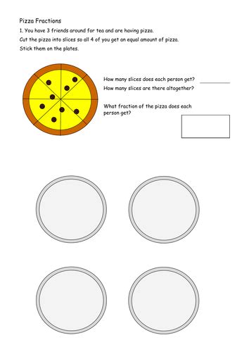 Simple Visual Fractions Teaching Resources