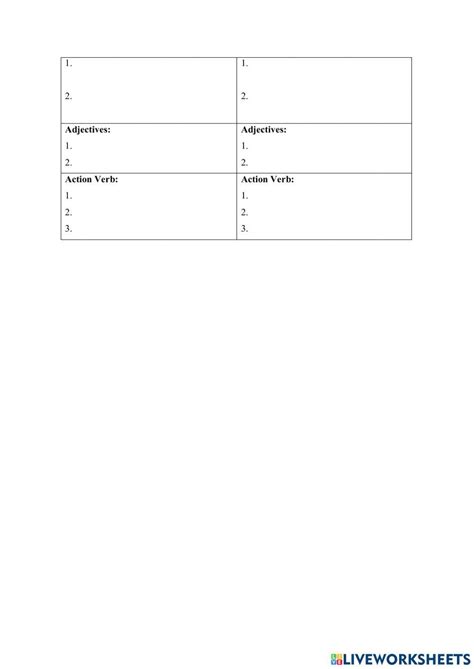 Descriptive Text Free Interactive Worksheets 7027756