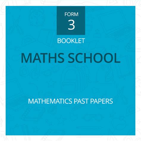 Mathematics Past Papers The G C School Eshop