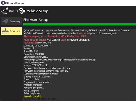 Firmware Installation Problem On Pixhawk 2 4 8 Plane 4 0 ArduPilot Discourse
